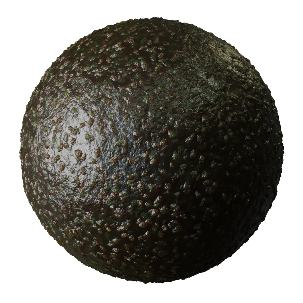 Procedural Avocado Skin | FREE food materials | BlenderKit