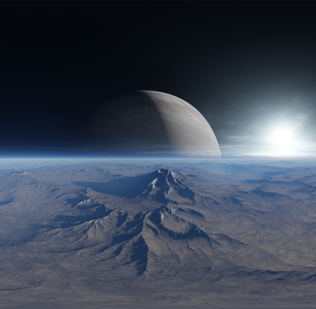 Sci-fi Alien Planet Landscape | FREE Futuristic Environments HDRis ...