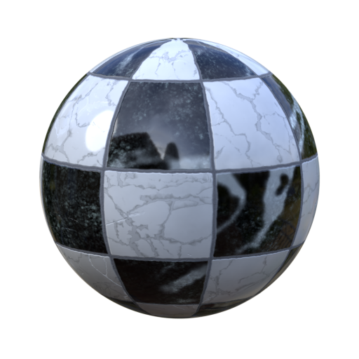 checker marble tiles | FREE tiles materials | BlenderKit