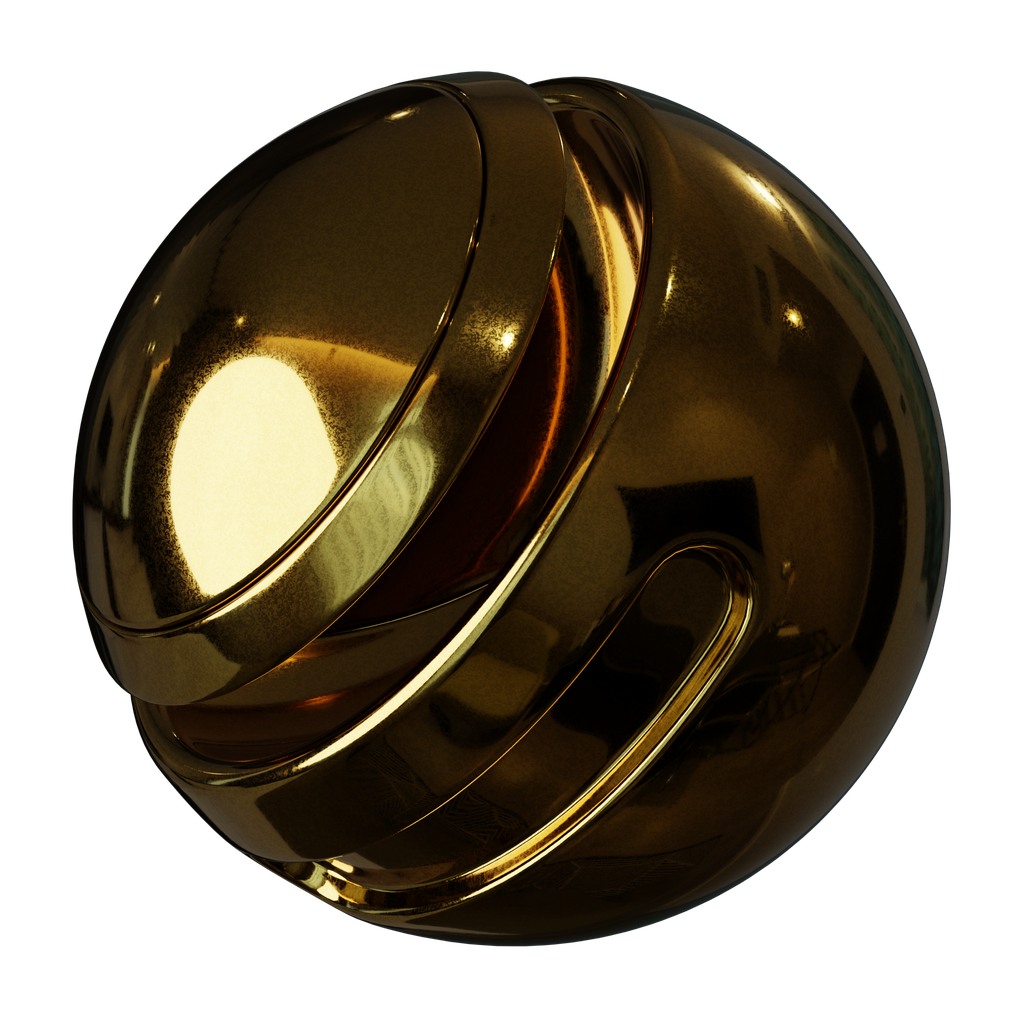 Gold | FREE metal materials | BlenderKit