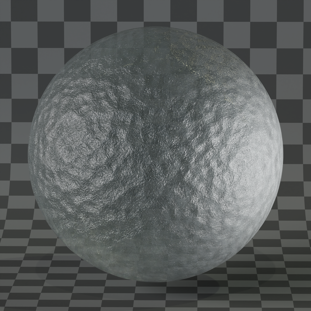 BlenderKit | Download the FREE Wavy Frosted Glass material