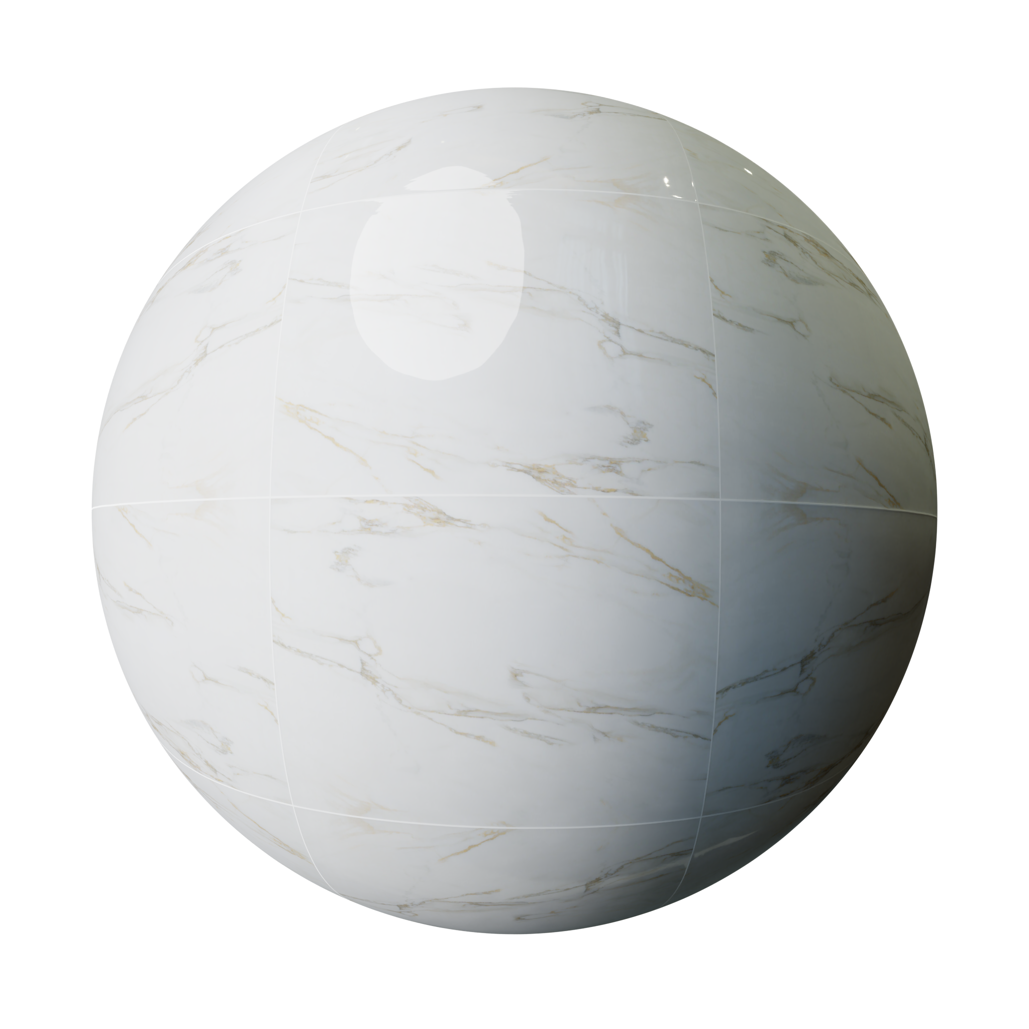 Caledonia Gold Polished Porcelain | FREE ceramic materials | BlenderKit