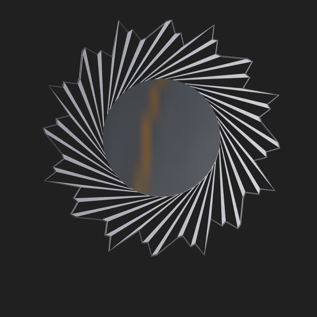 Mirror w/random frame | FREE Mirrors models | BlenderKit