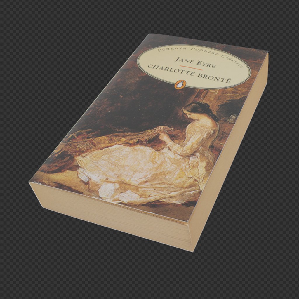 Book Jane Eyre | Books models | BlenderKit