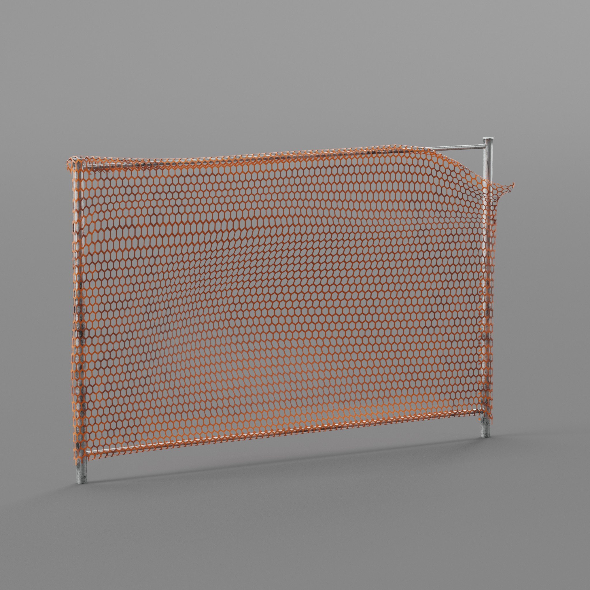 Construction Site Railing | Urban Environment models | BlenderKit