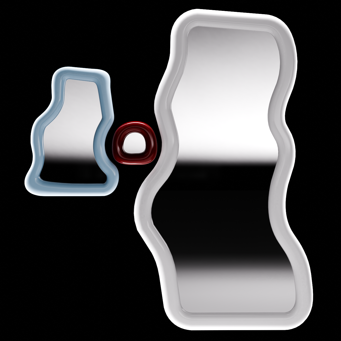 Flo Mirror | FREE Mirrors models | BlenderKit