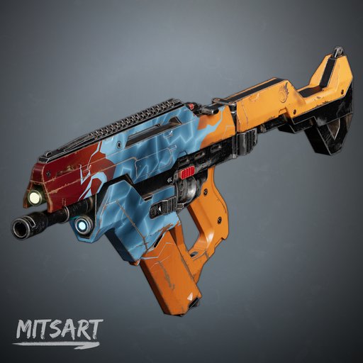 Laser Beam | FREE Sci-Fi Weapons models | BlenderKit