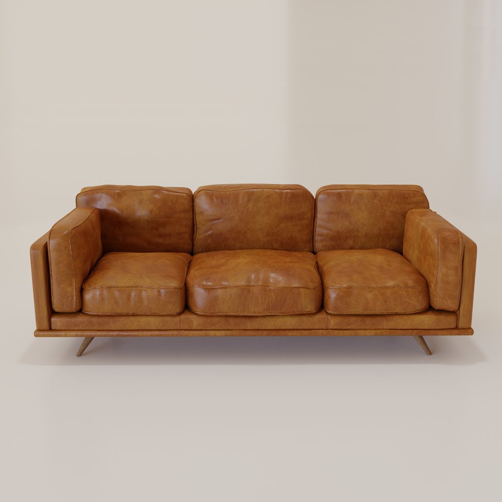Leather Sofa | Sofas models | BlenderKit