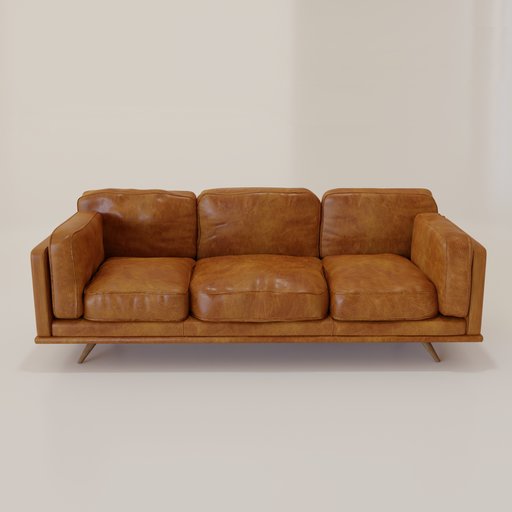 Leather Sofa | Sofas models | BlenderKit