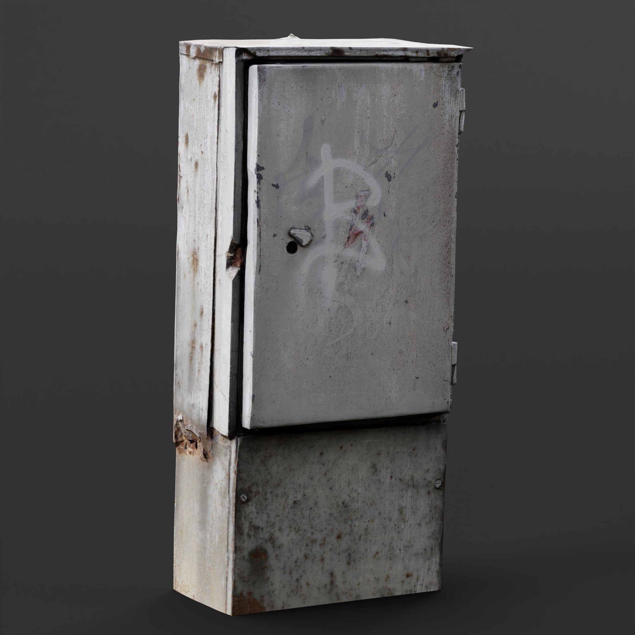Electrical junction box | Urban Environment models | BlenderKit
