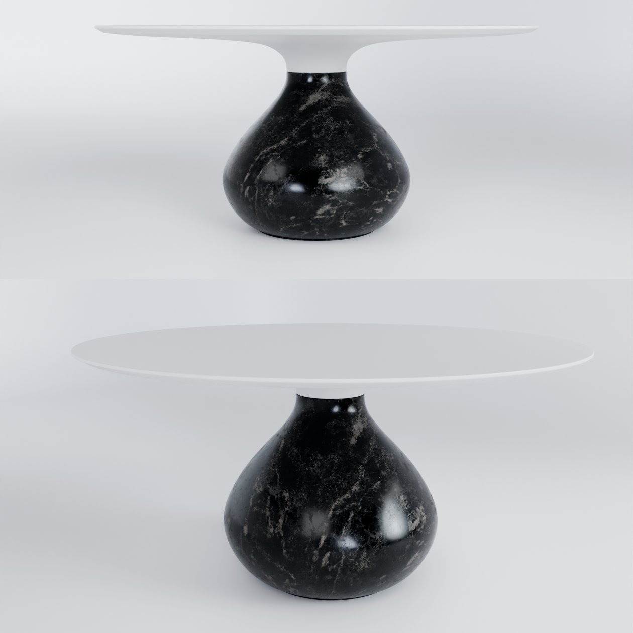 Cocktail Table Aqua | FREE Tables models | BlenderKit