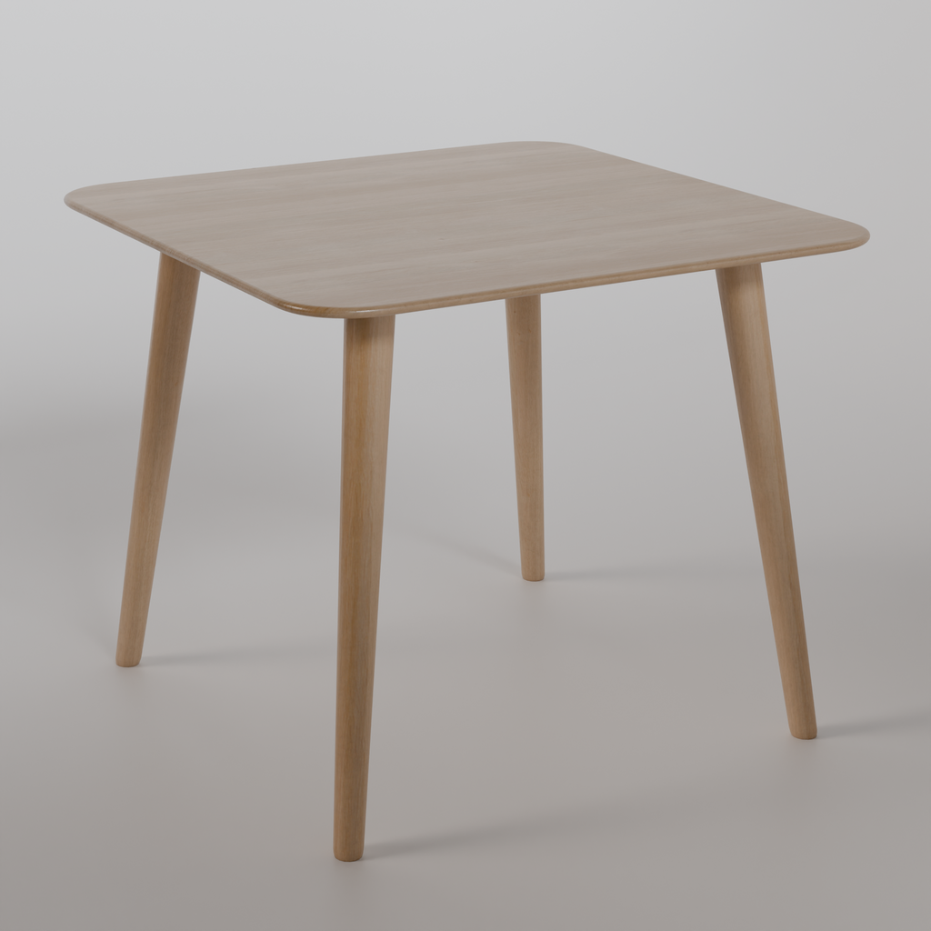 Malmö Table 706 90X90 B0 | Tables models | BlenderKit