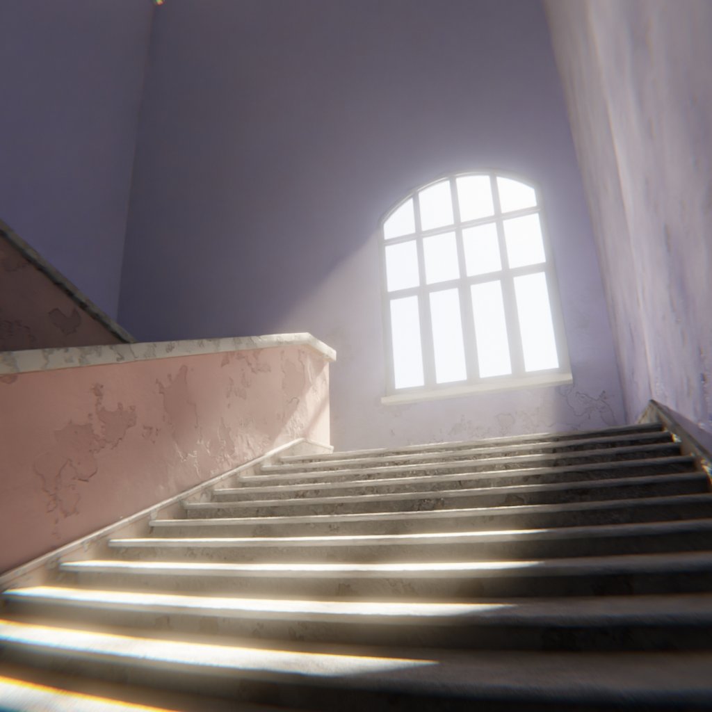 BlenderKit | Download the FREE Stairs scene