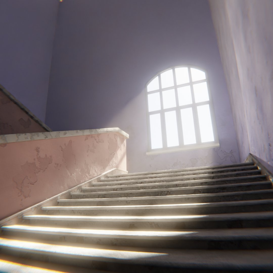 Stairs | FREE Private scenes | BlenderKit