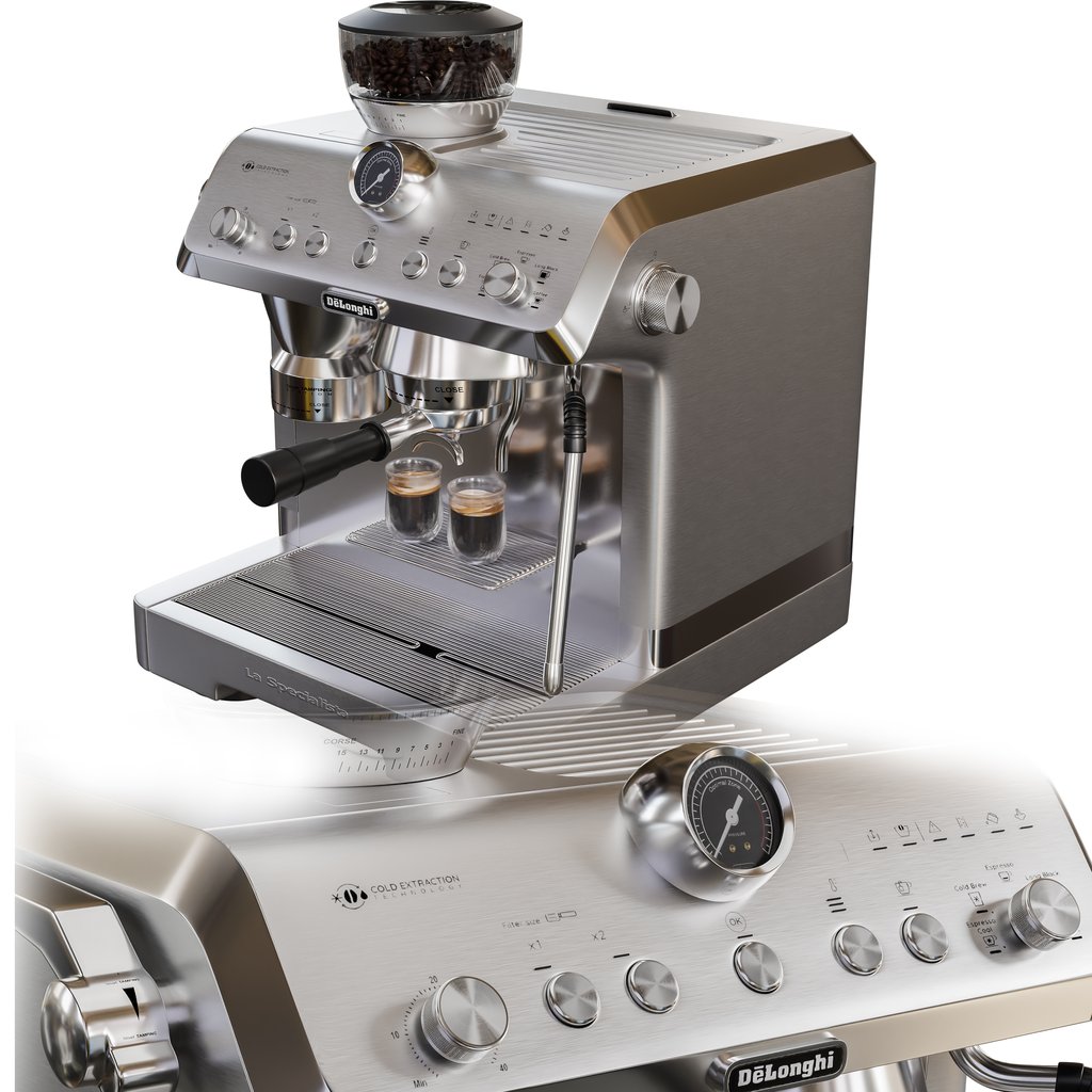 De'Longhi CoffeeMakerA | Kitchen Appliances models | BlenderKit