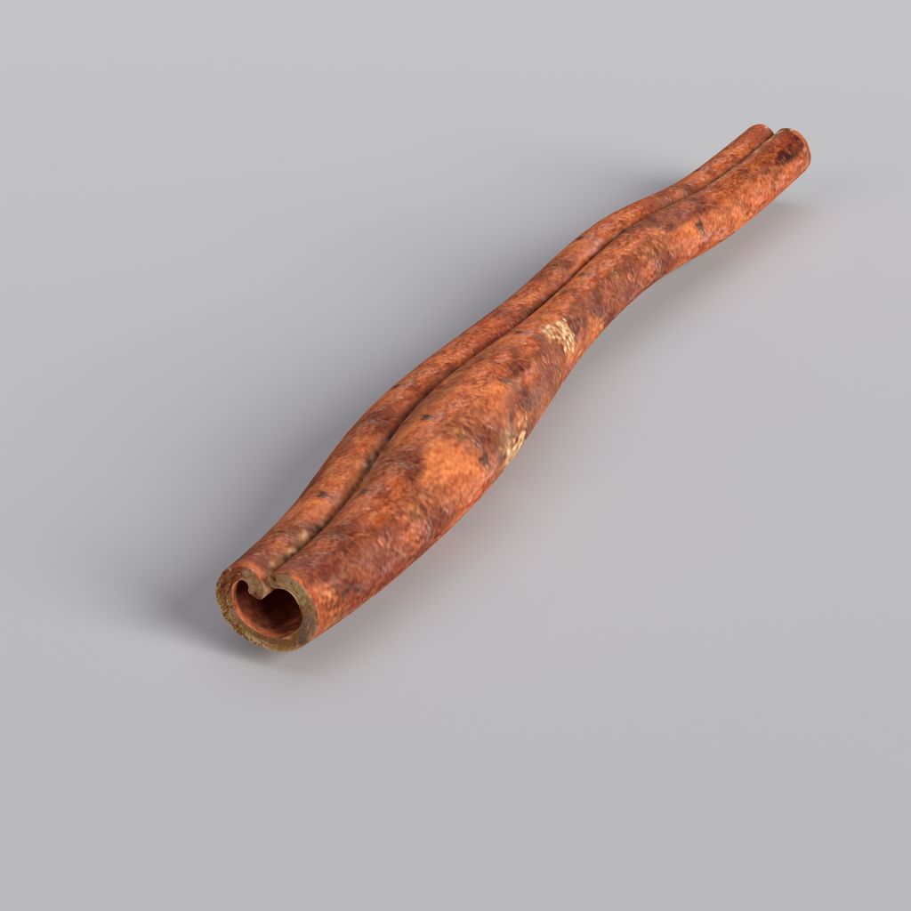 Cinnamon | FREE Fruit & Vegetables models | BlenderKit