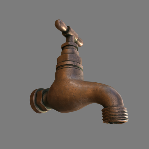 Modern Tap | Bathroom Faucets models | BlenderKit