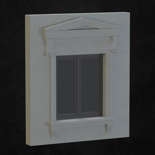 Classical Window | Windows models | BlenderKit