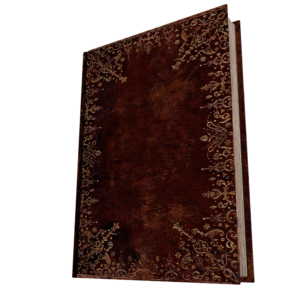 Old book one | Books models | BlenderKit