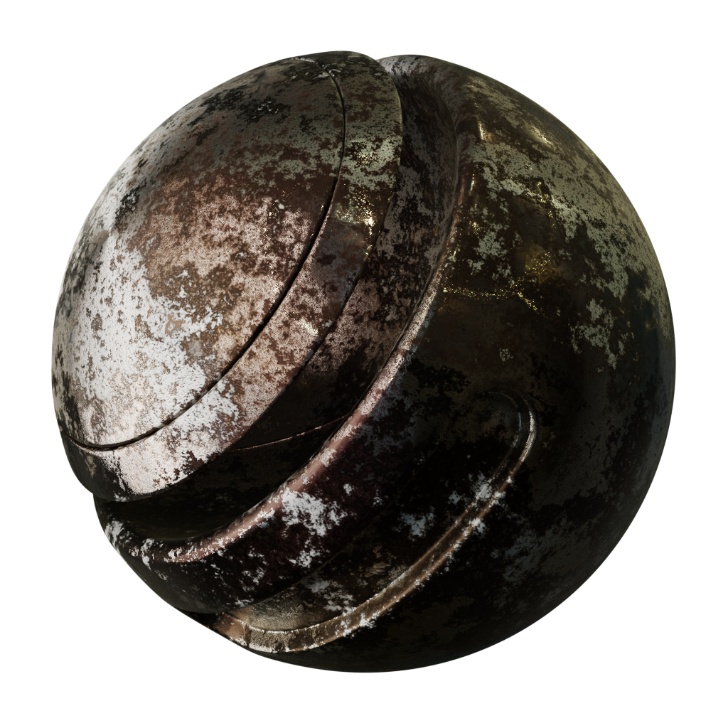 Metal Lustrous Rustic Oxide | FREE metal materials | BlenderKit