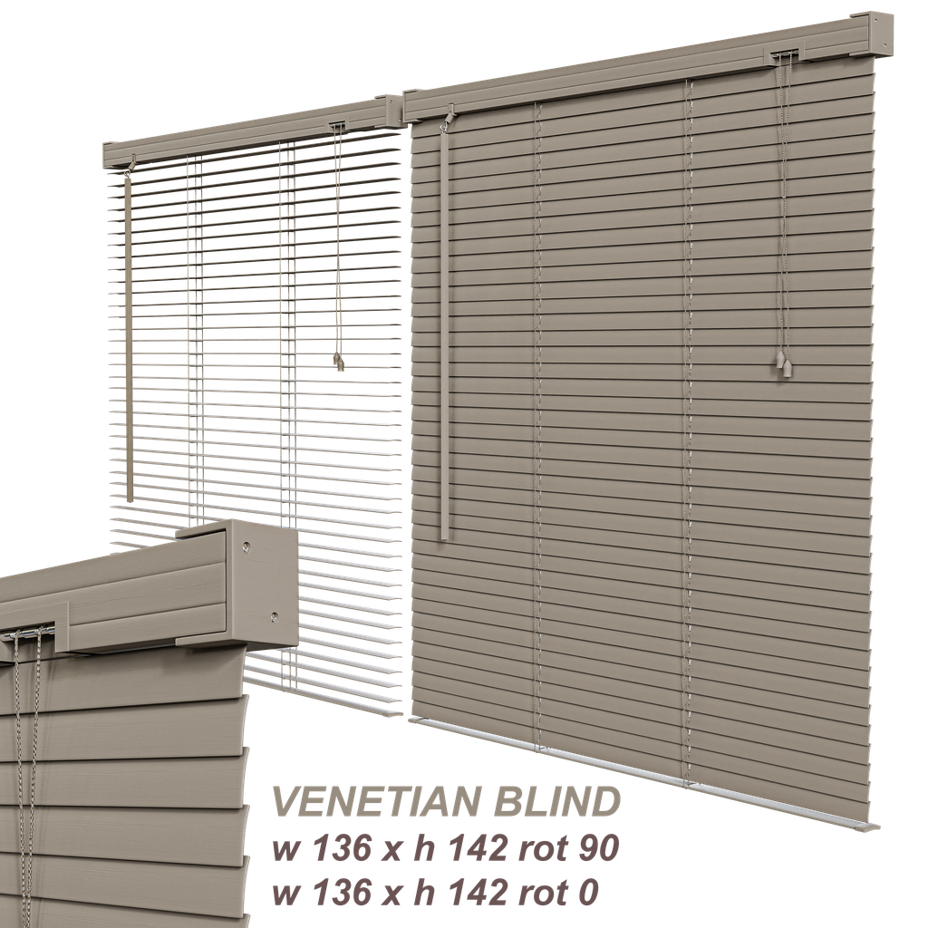 Basic Blinds | FREE Curtains models | BlenderKit