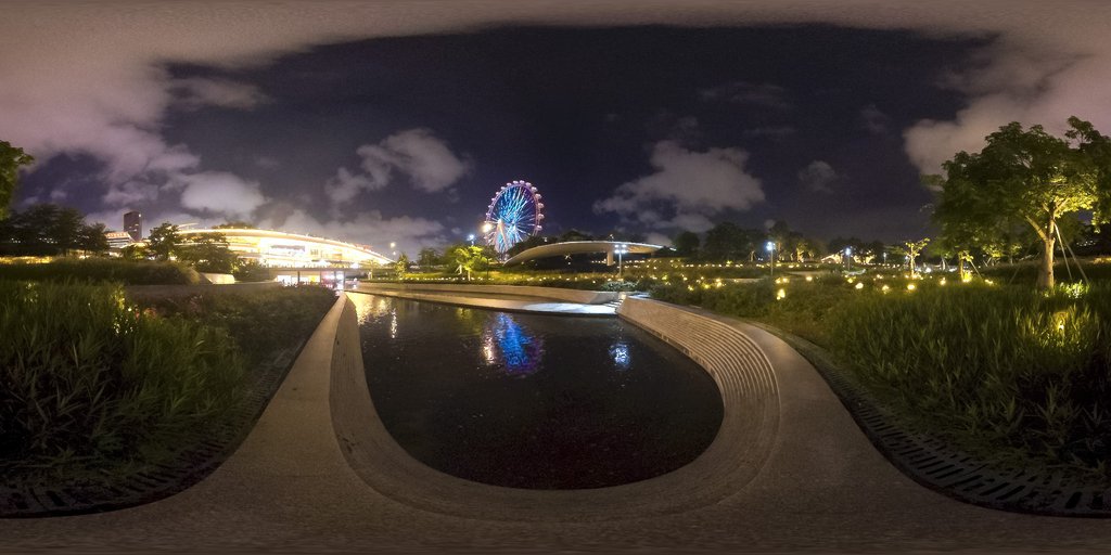 By the creek at night | FREE Nighttime Environments HDRis | BlenderKit