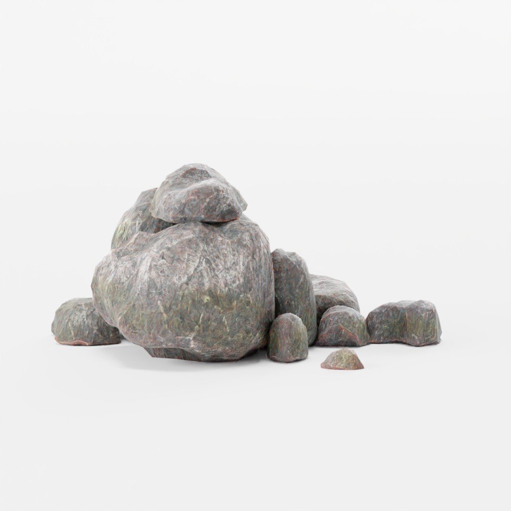 Rock Formation - Stone Outcrop | Terrains models | BlenderKit