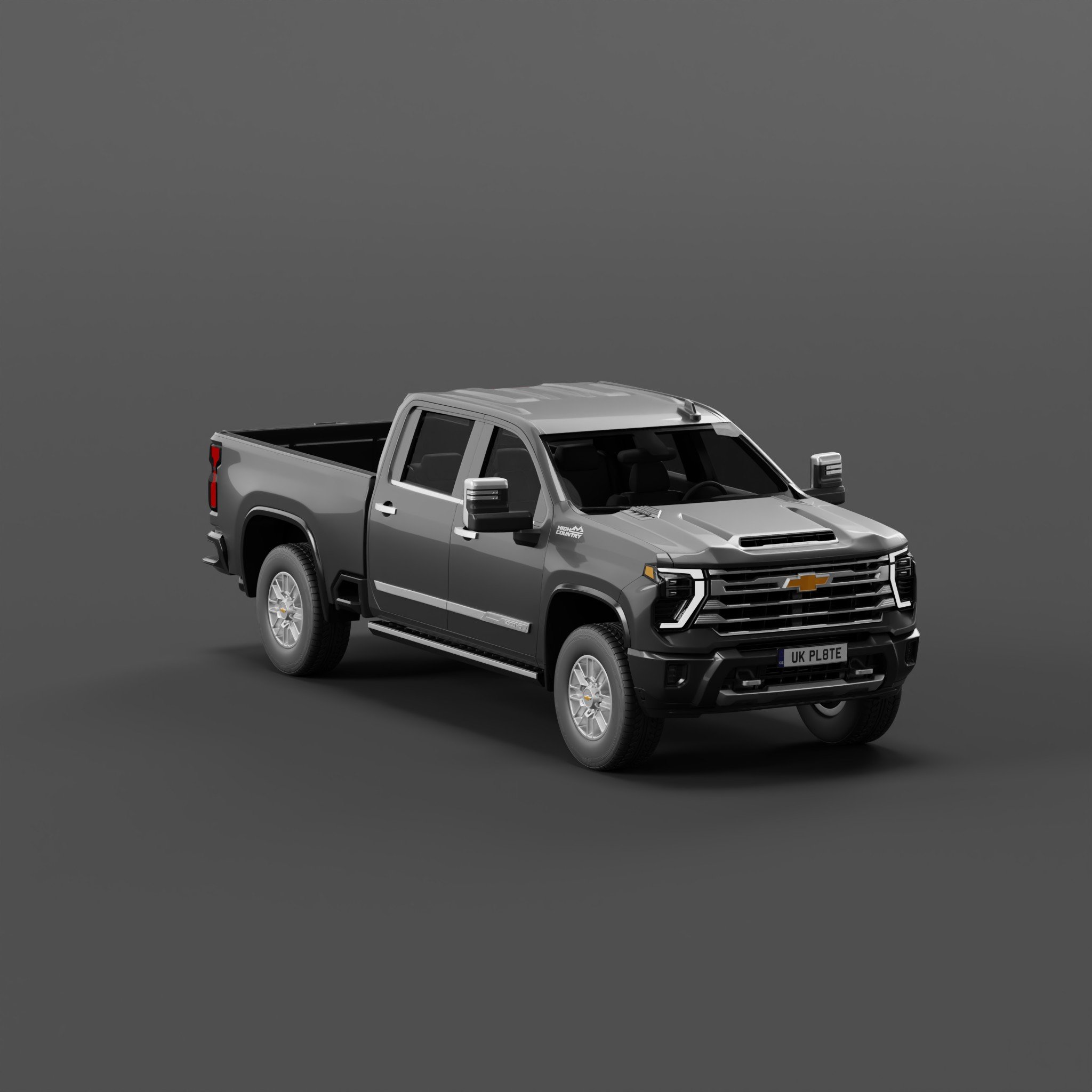Chevrolet Silverado 2500 HD 2024 | Trucks models | BlenderKit