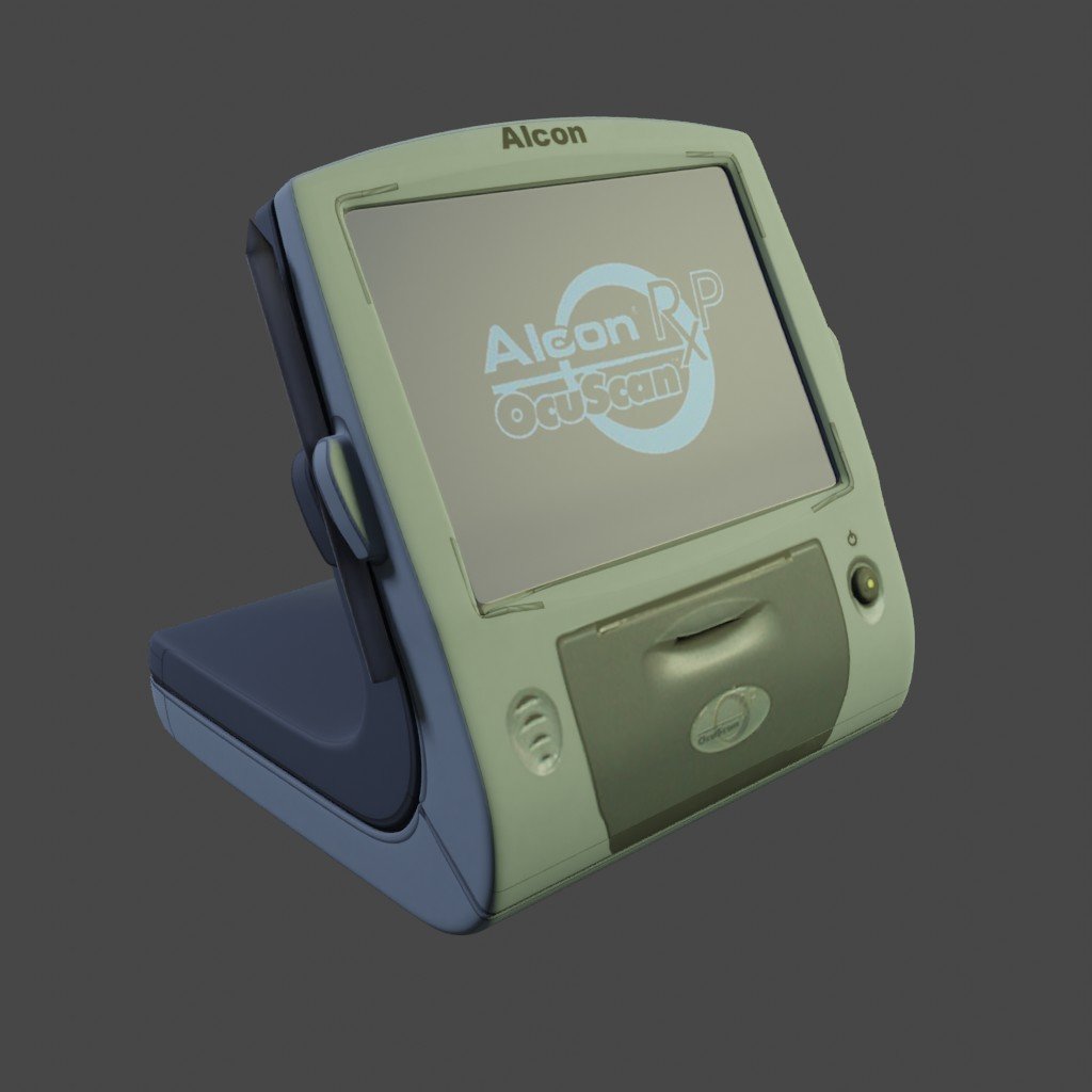 OcuScan | FREE Medical Equipment models | BlenderKit