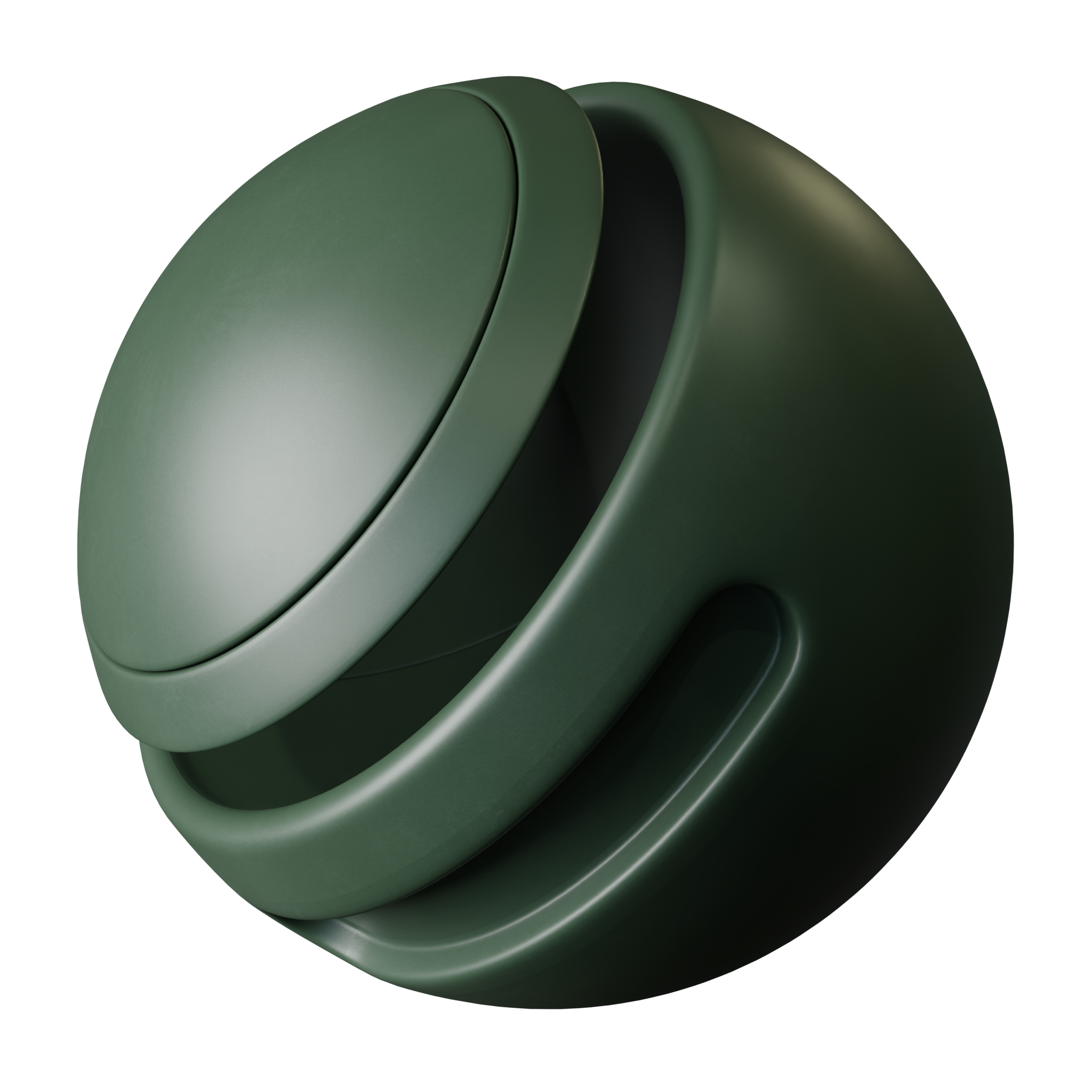 PM-T1 Plastic Finish Green | FREE plastic materials | BlenderKit