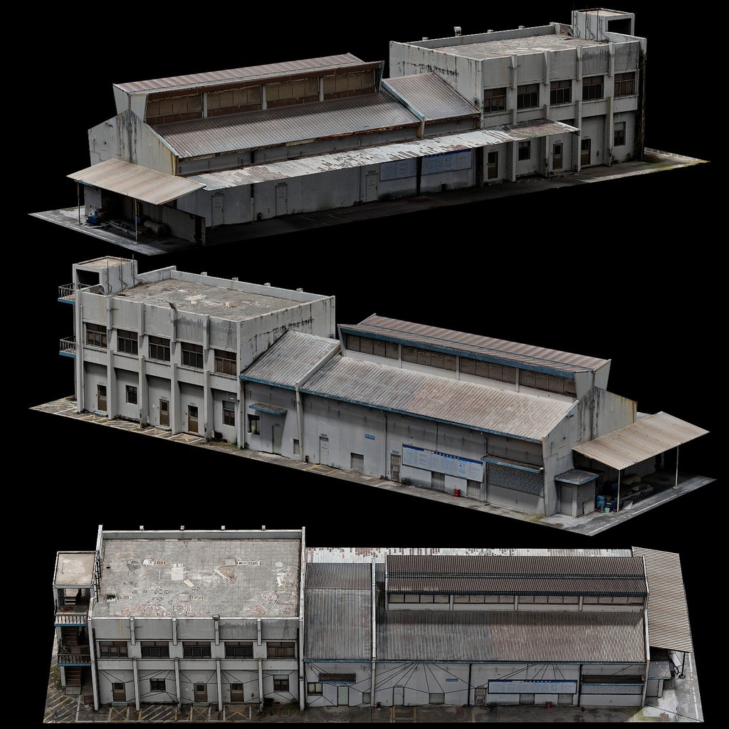 Scan building | Buildings models | BlenderKit