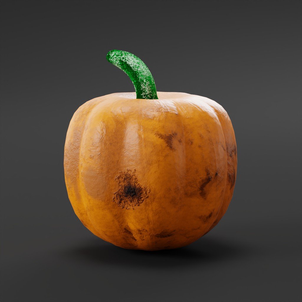 Pumpkin | Fruit & Vegetables models | BlenderKit