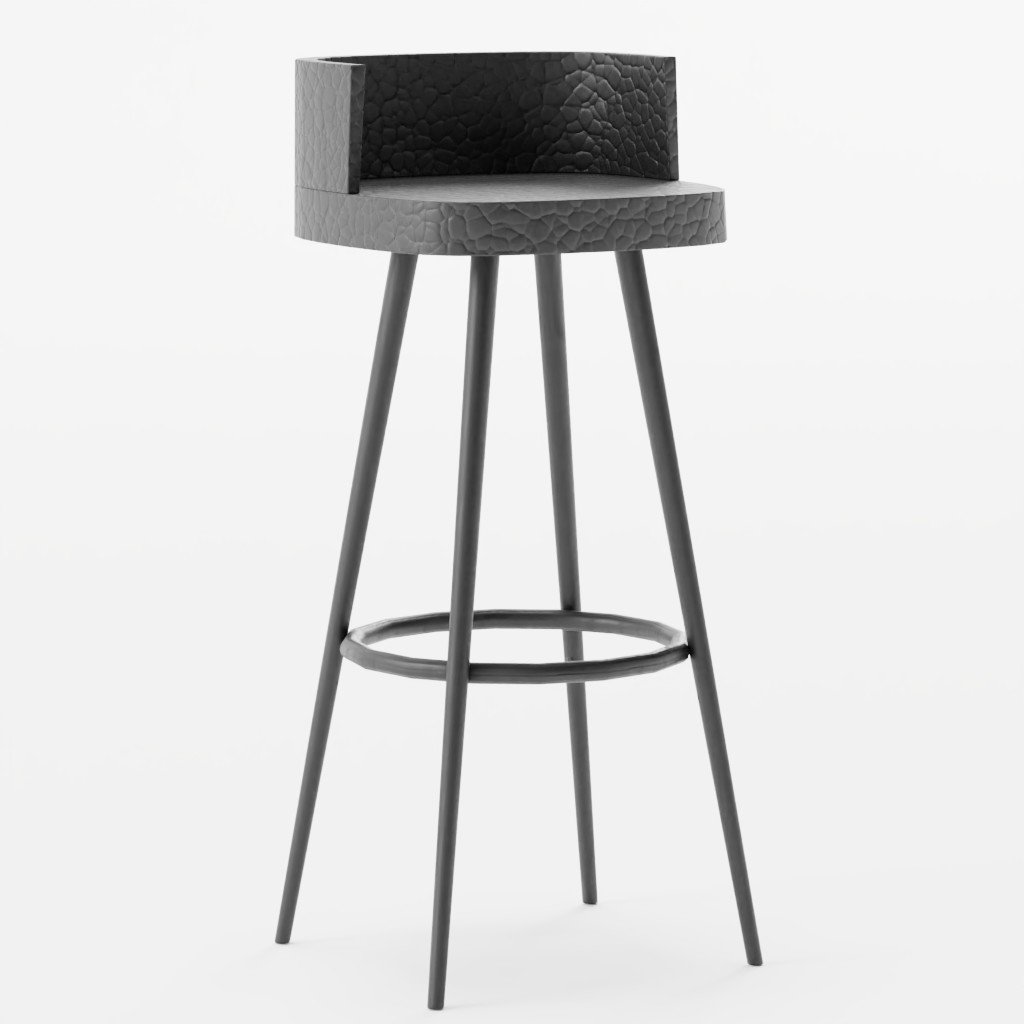 Bar Chair | Bar chairs models | BlenderKit