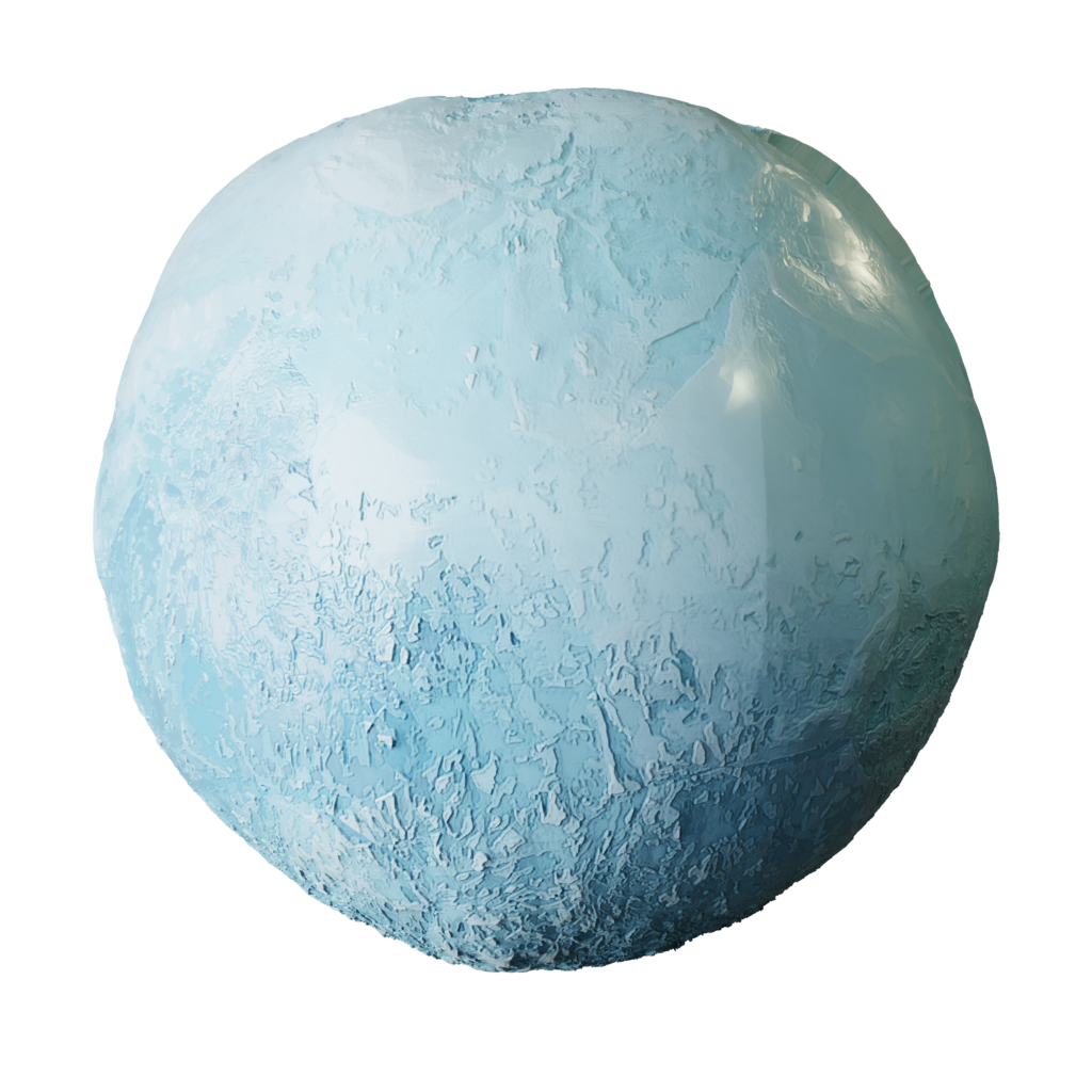 Christmas Ice Floor Surface | FREE ice materials | BlenderKit