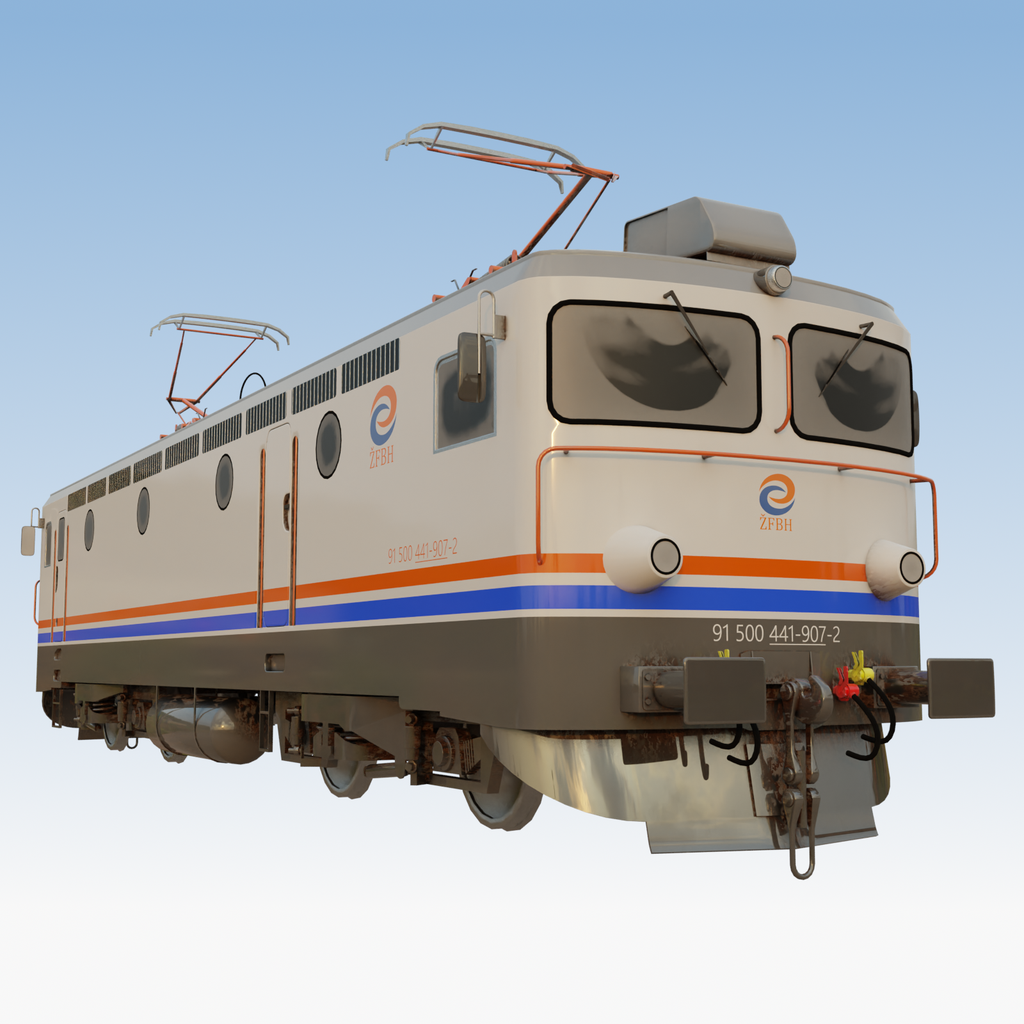 Subway Train | Railed vehicles models | BlenderKit