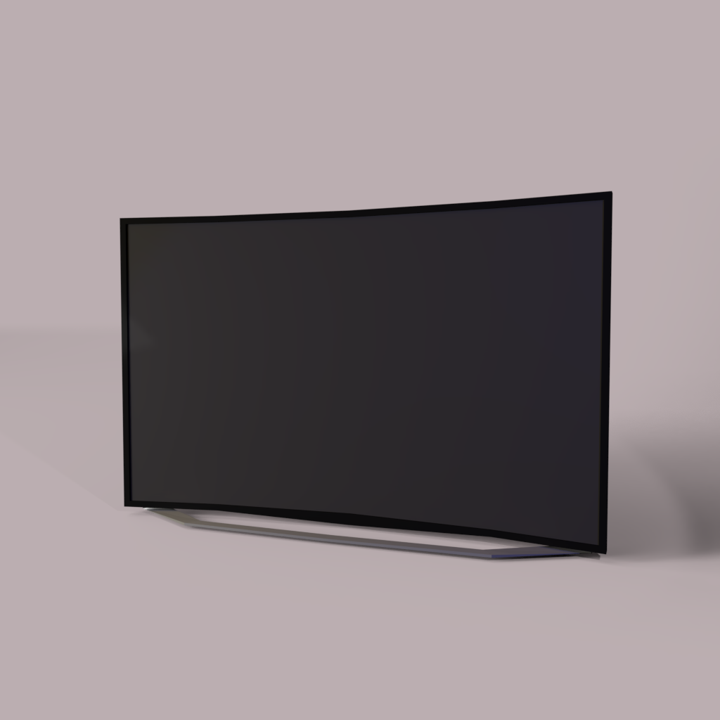 Slim TV | Home Appliances models | BlenderKit