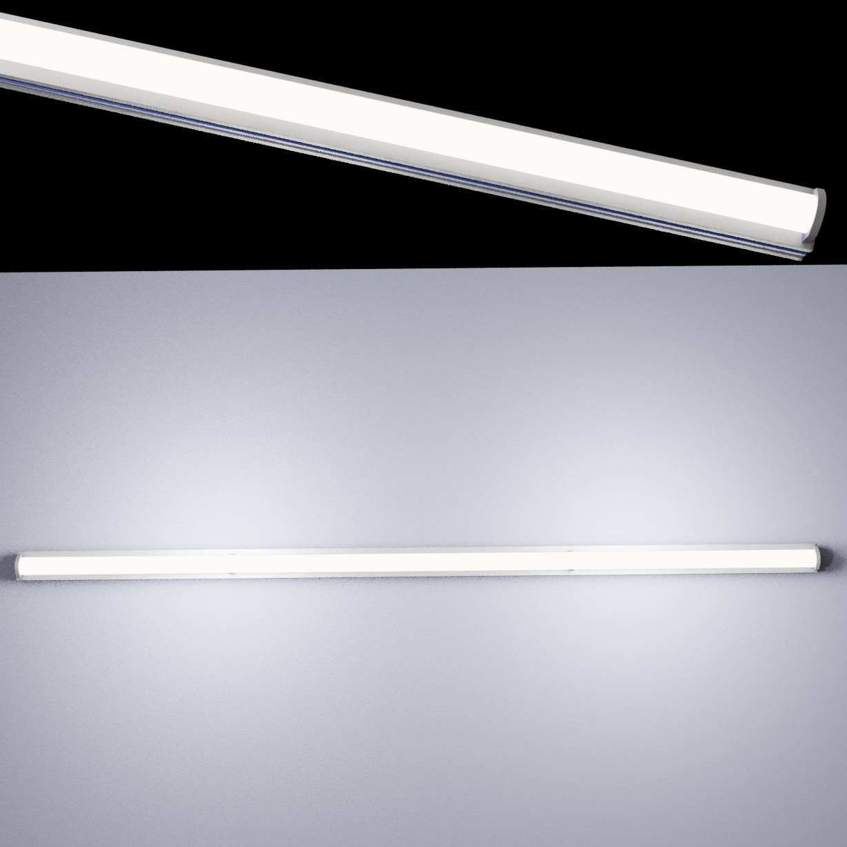 Wall tube lamp | Wall Light models | BlenderKit