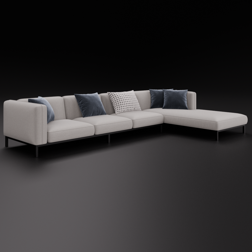Everyday Life Modular Sofa | Sofas models | BlenderKit