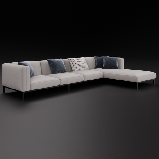 Everyday Life Modular Sofa | Sofas models | BlenderKit