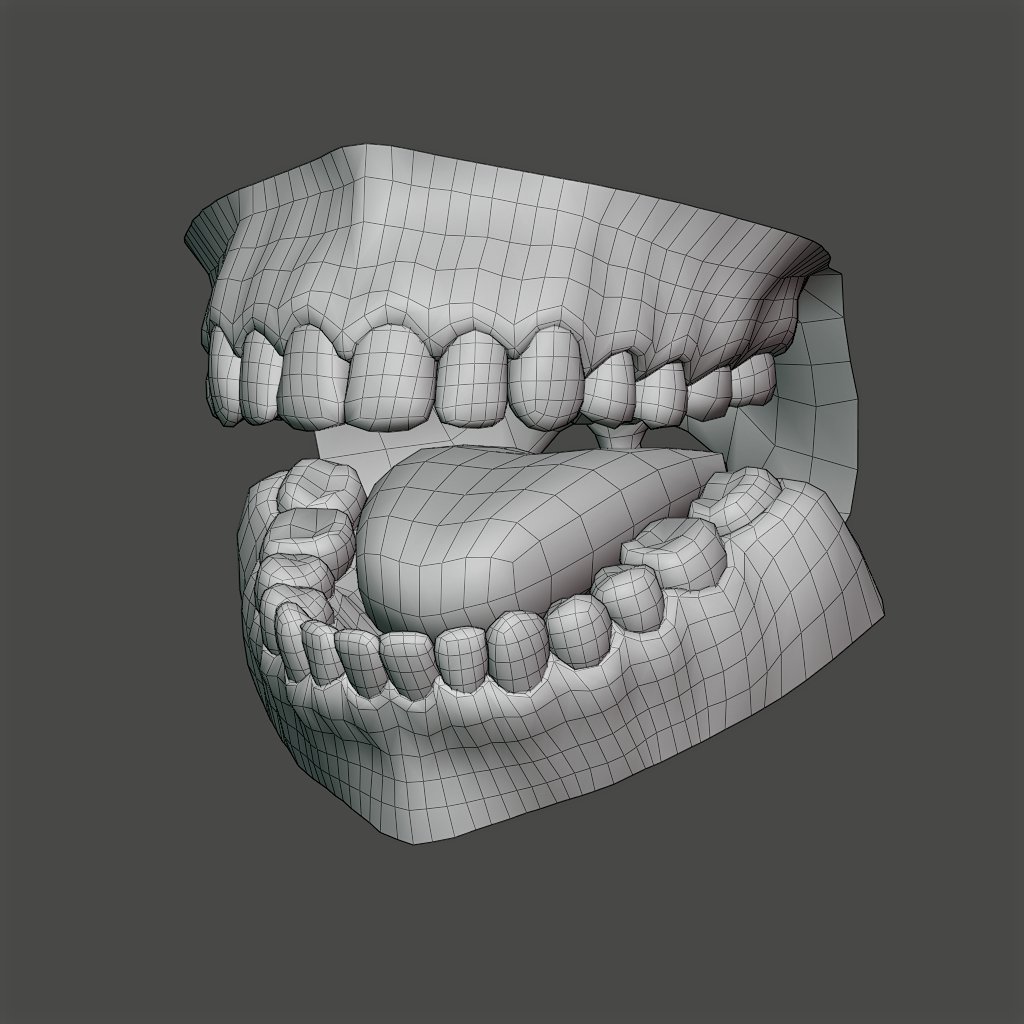Human Mouth Cavity | Human Heads models | BlenderKit