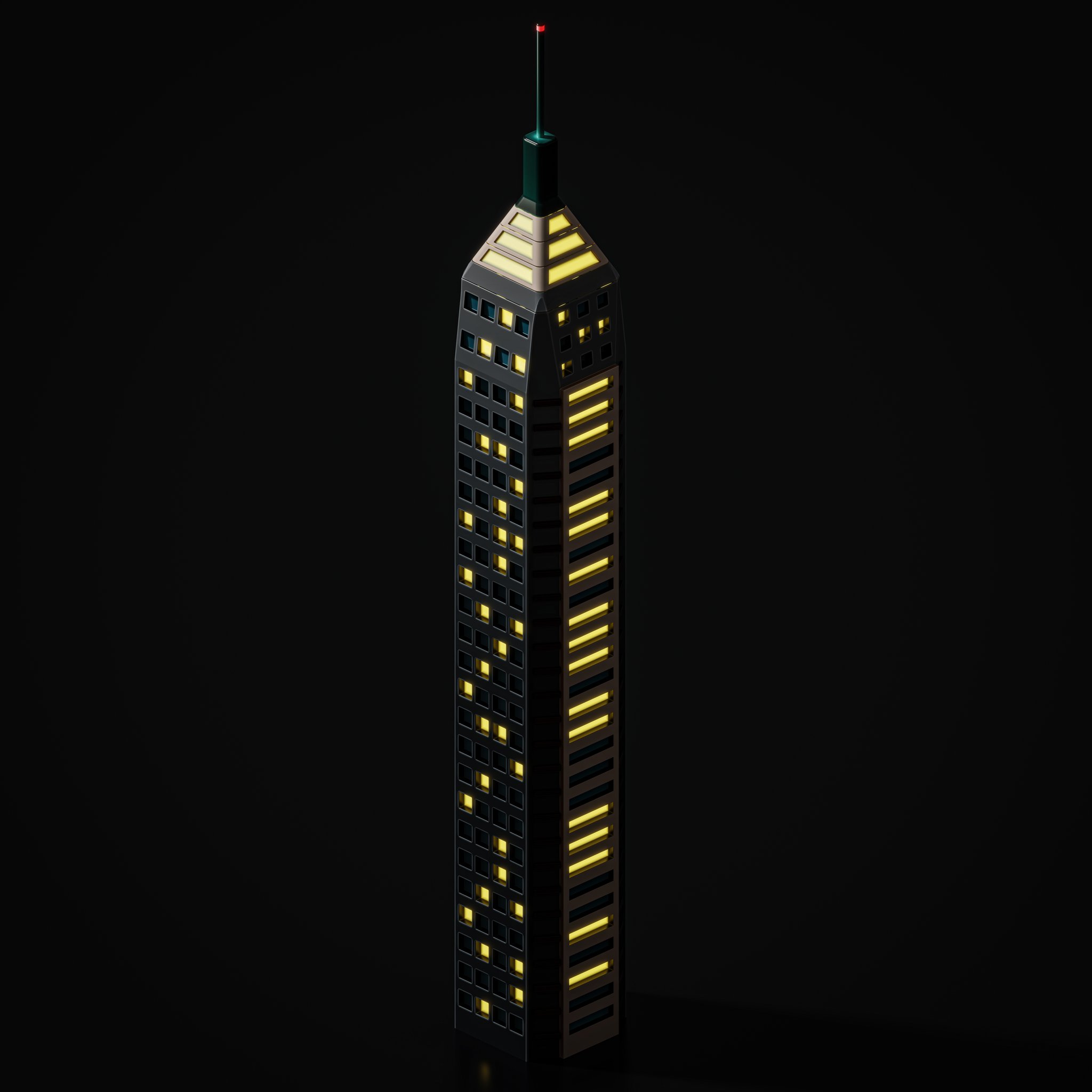 Skycraper | Private Buildings models | BlenderKit