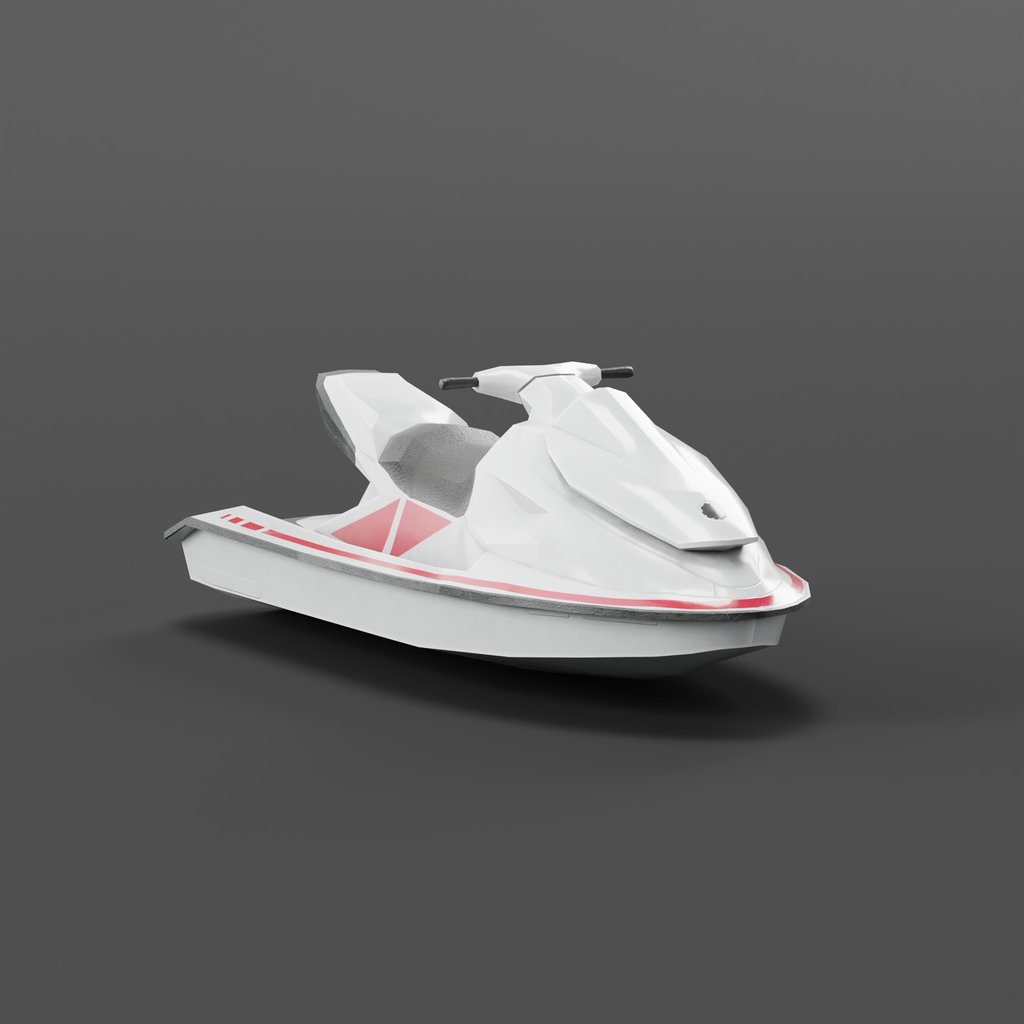 Jetski | Boats models | BlenderKit