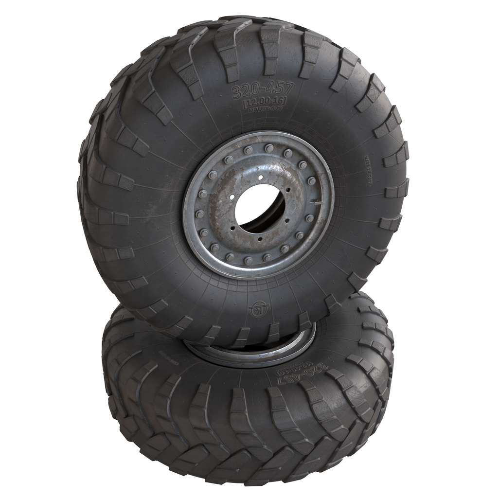 Zil-157 Wheel | Vehicle Parts models | BlenderKit