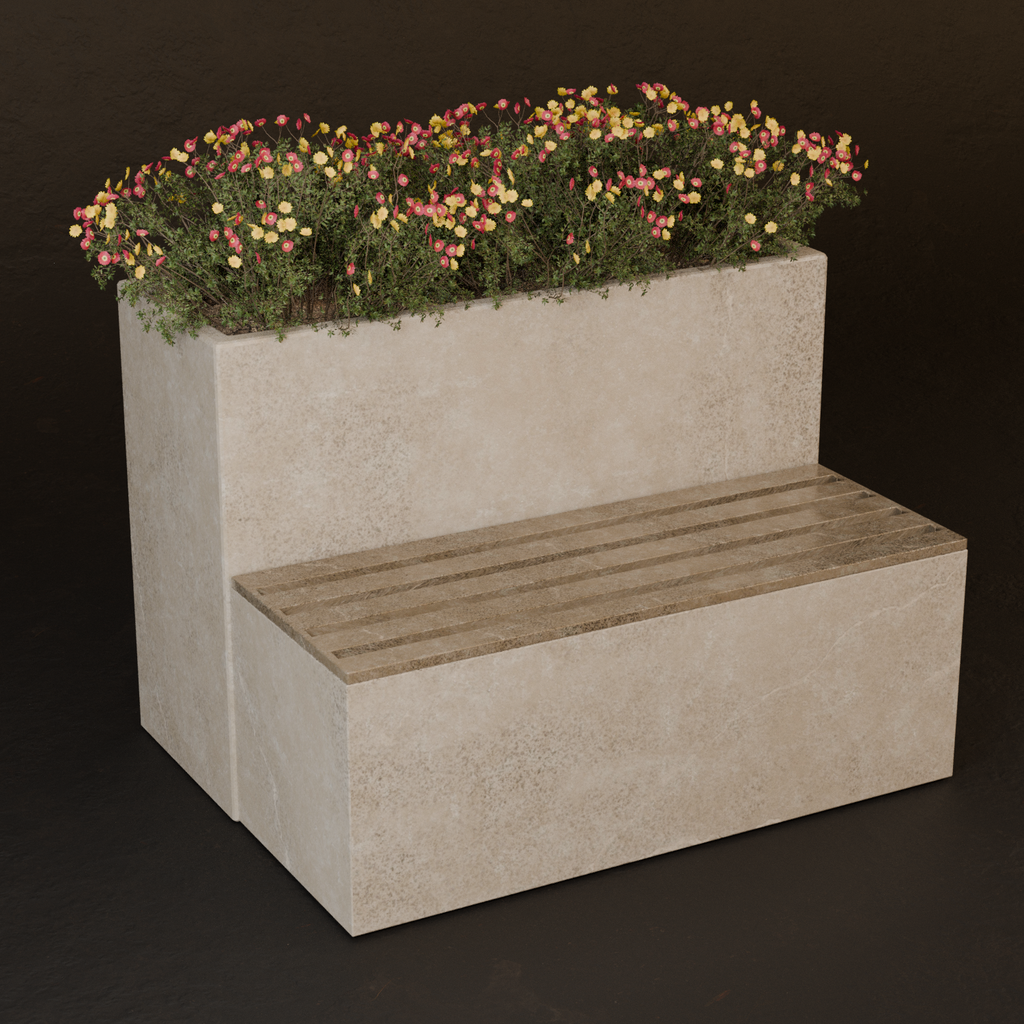 SJ-Vibrant Botanical Display Haven | Outdoor Plants models | BlenderKit