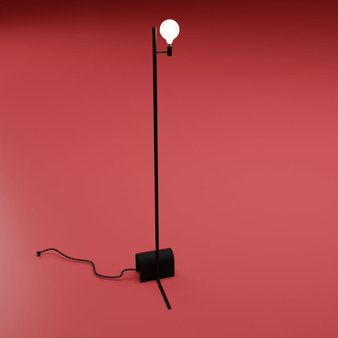 Minimal Beam | FREE Floor Lamps models | BlenderKit
