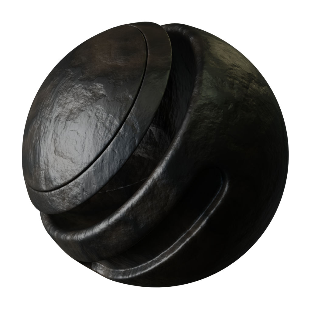 Procedural Coal | FREE rock materials | BlenderKit