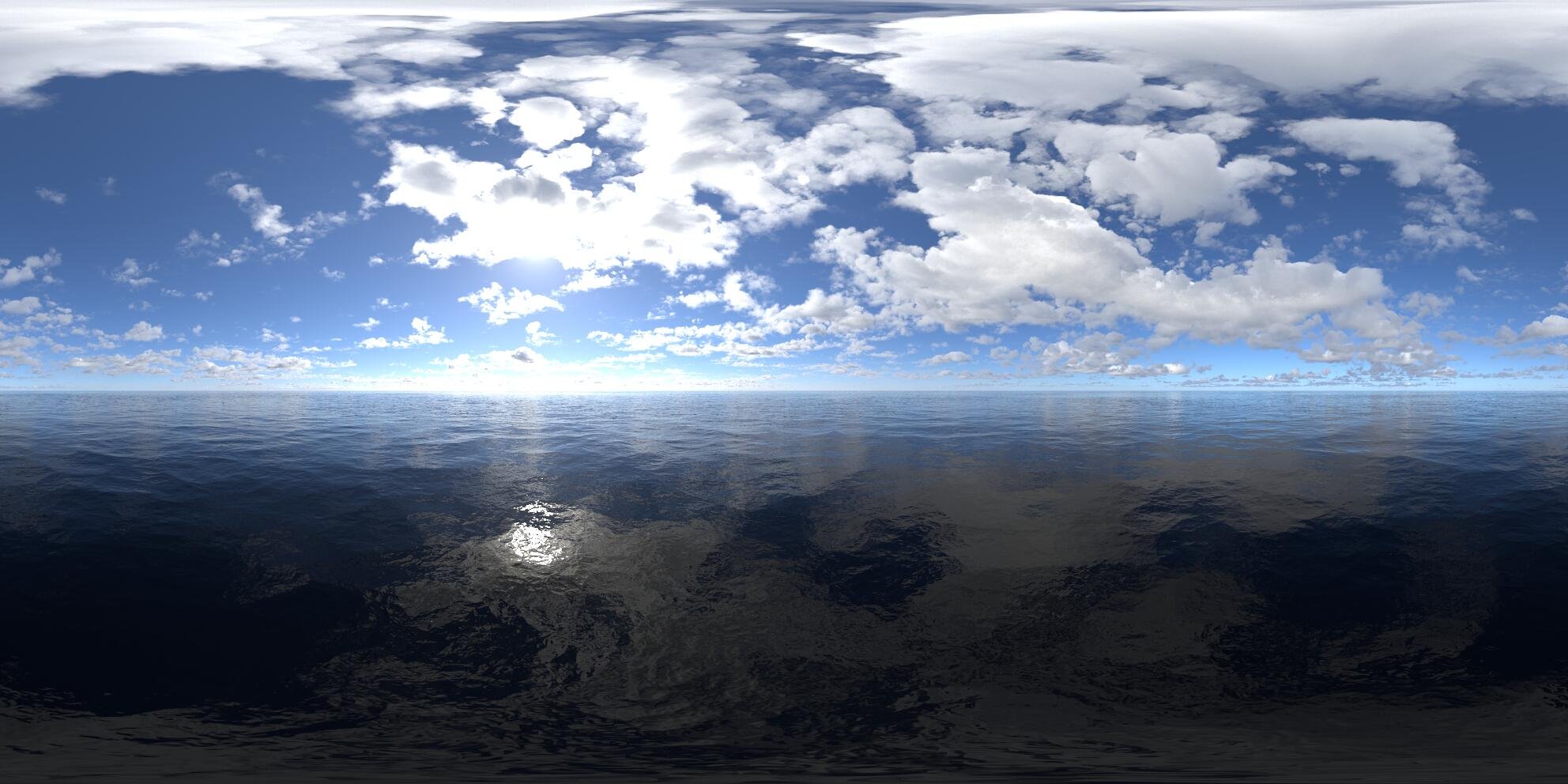 Morning cloud sunshine | FREE Nature HDRis | BlenderKit
