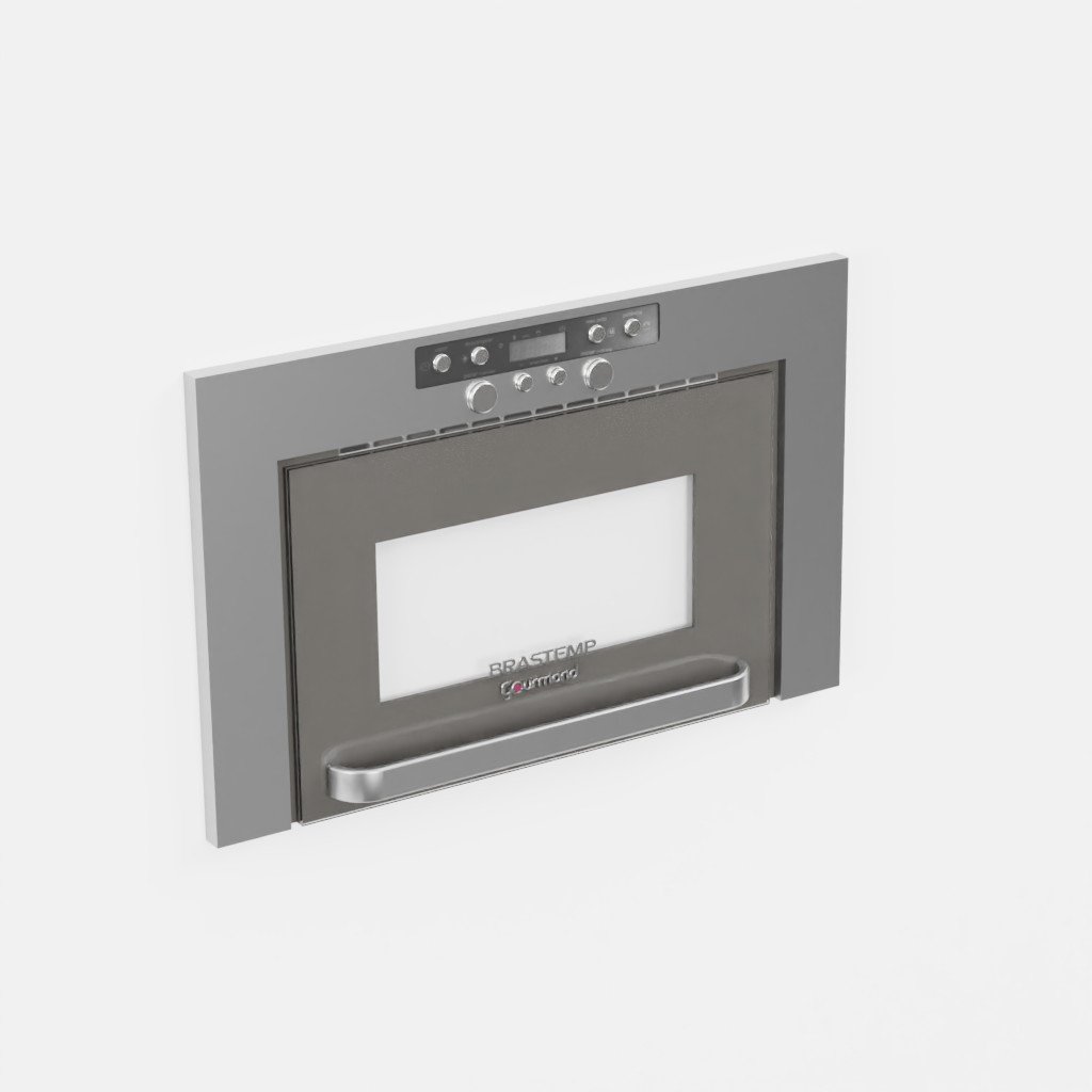 Built in oven 01 | Architecture models | BlenderKit