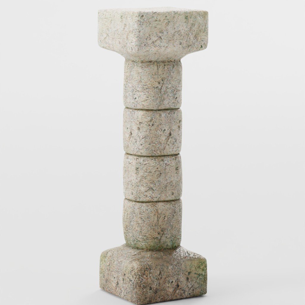 Stone Pillar | Architectural Structures models | BlenderKit