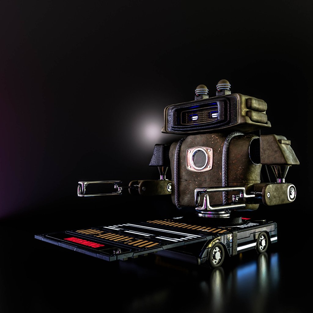 Robotic Arm | FREE Robotics models | BlenderKit